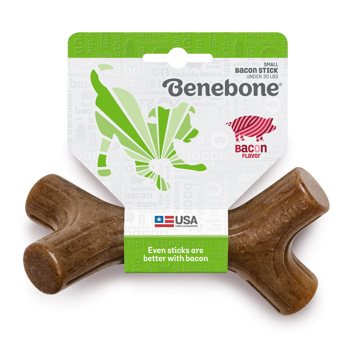 Benebone Bacon Stick — Macarthur Pets