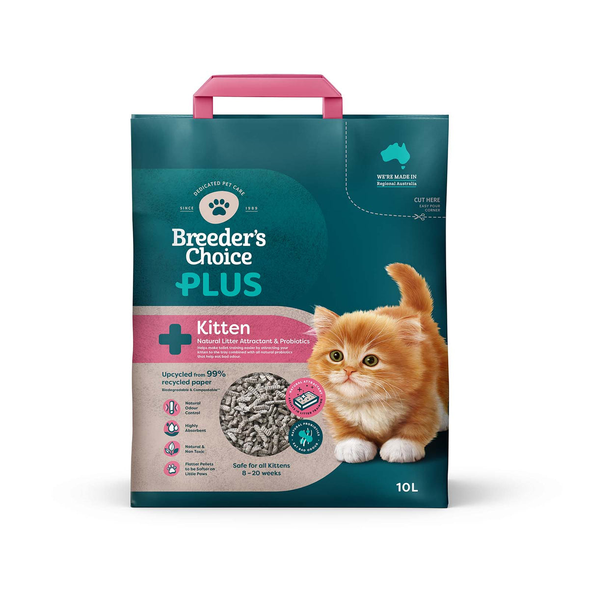 Breeders Choice Plus Kitten Cat Litter — Macarthur Pets